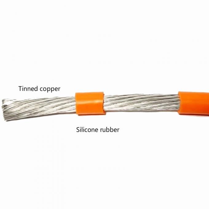 300V 150c 22awg Silicone Coated Copper Wire UL758
