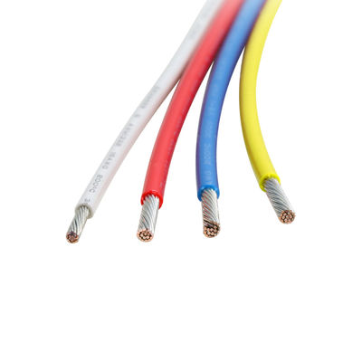 UL758 250C Feb Flexible Insulated Wire 24AWG Color White Black Blue