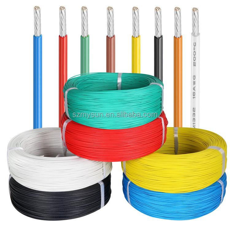 UL3240 600V 200C 10-28AWG Silicone Rubber Wires and Cables for Home ...
