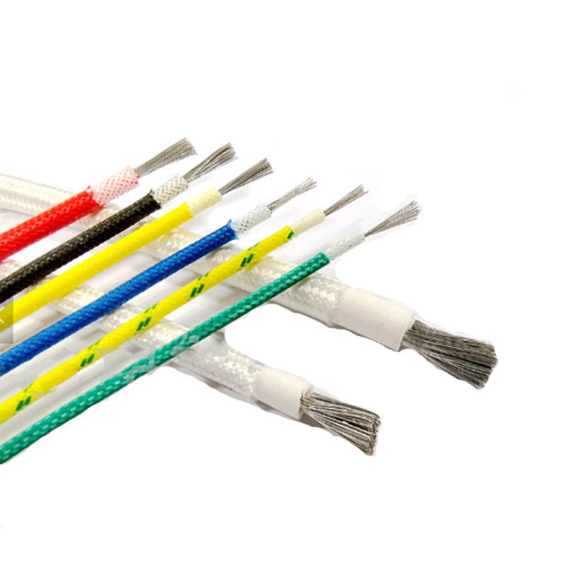 UL3071 600V 200C Silicone Fiberglass Braided Wire