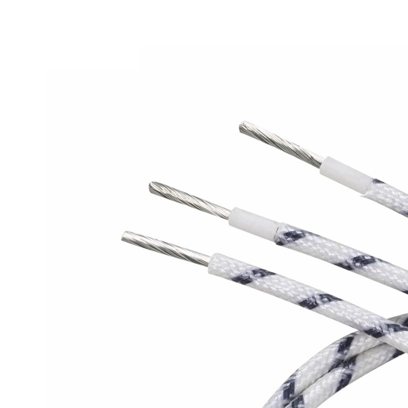 UL3068 300V Silicone Fiberglass Braided Wire for Coffee Machines