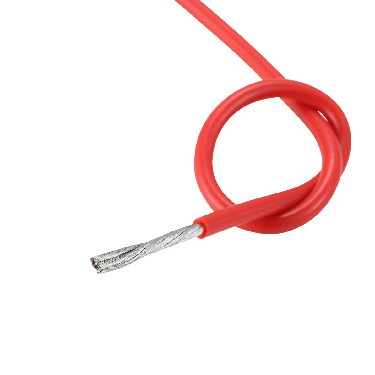 Flexible Single Core Silicone Rubber Insulated Cables VDE H05S-K Sheathless Heat Resistant