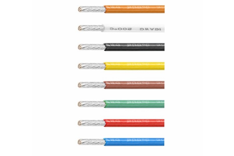 fep wire and cable insulated wire UL1331 different colors for options