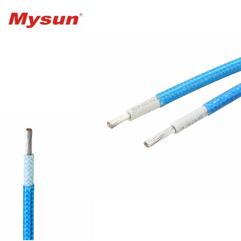 1.68-2.69mm OD Fiberglass Braided Wire Tinner Copper Conductor AWM 3122 ...