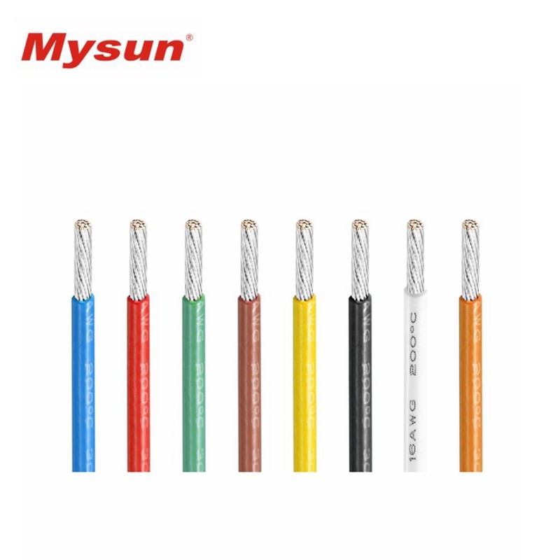 Strand Tinned Copper PFA Insulated Wire UL1726 300V 250 Degree Low Voltage