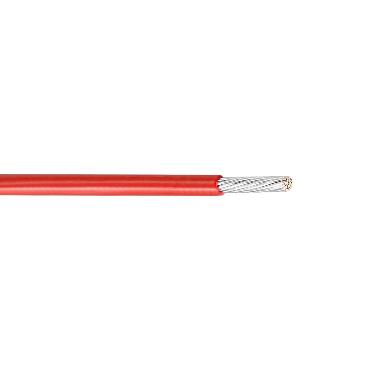 The 1AWG 7/0.48mm Strand Tinned Copper PFA Insulated Wire UL1726 300V 250 Degree Low Voltage
