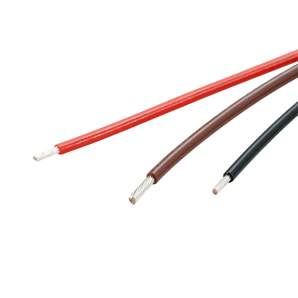 High quality electric Wire PFA Insulated UL1726 300V 250C 0AWG 7/3.20 wire red black green