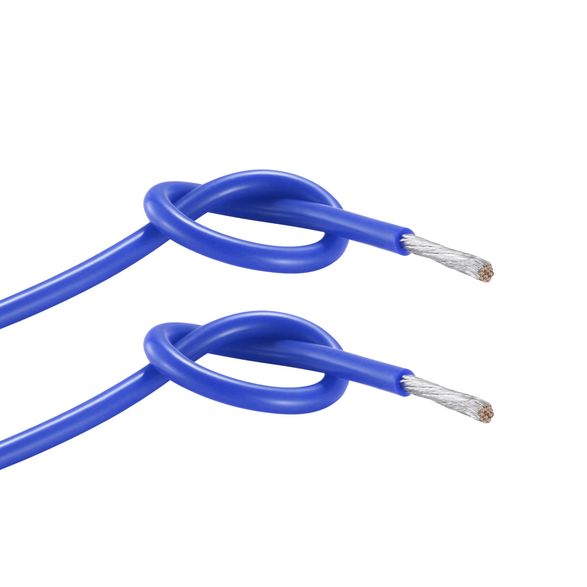 Tinned copper VDE H05S-K 0.75mm2 AWG Single Core Silicone Rubber Insulated Cables black white